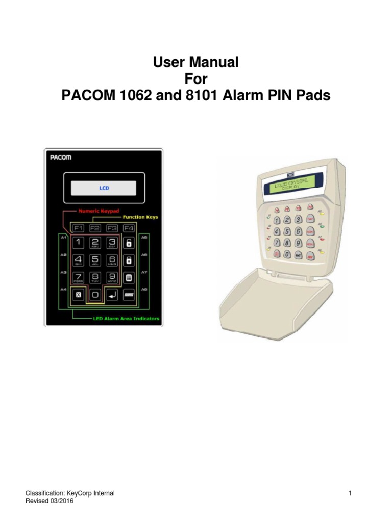 Keypad User Manual | PDF | Personal Identification Number | Security Alarm