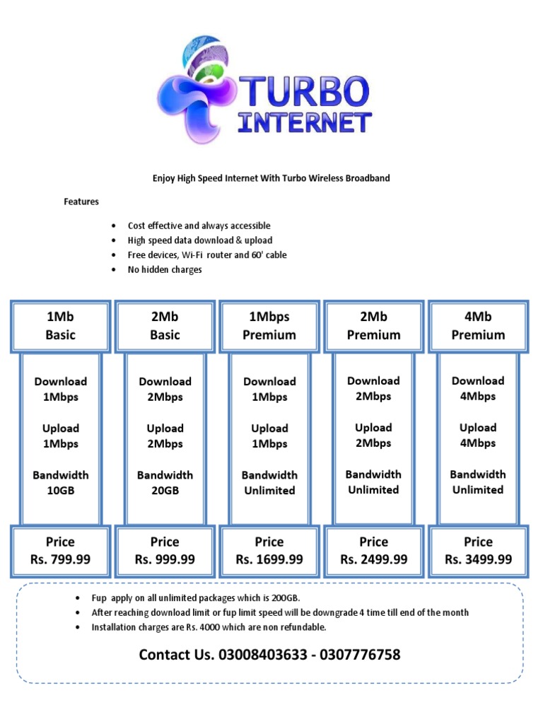 Affordable High-Speed Wireless Internet Plans with No Hidden Fees ...