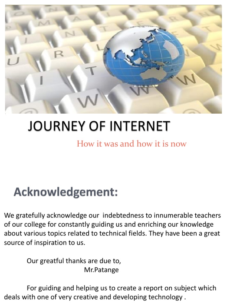 The Evolution of the Internet: From Early Networks to Global Phenomenon ...