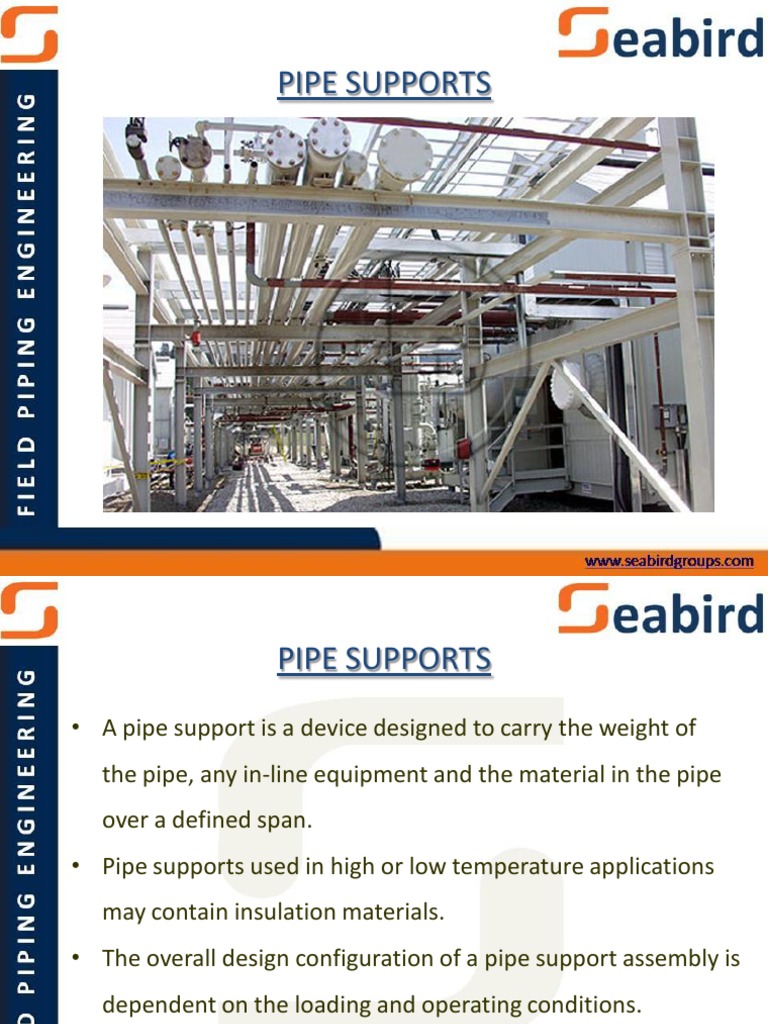 Pipe Supports | PDF | Structural Steel | Pipe (Fluid Conveyance)