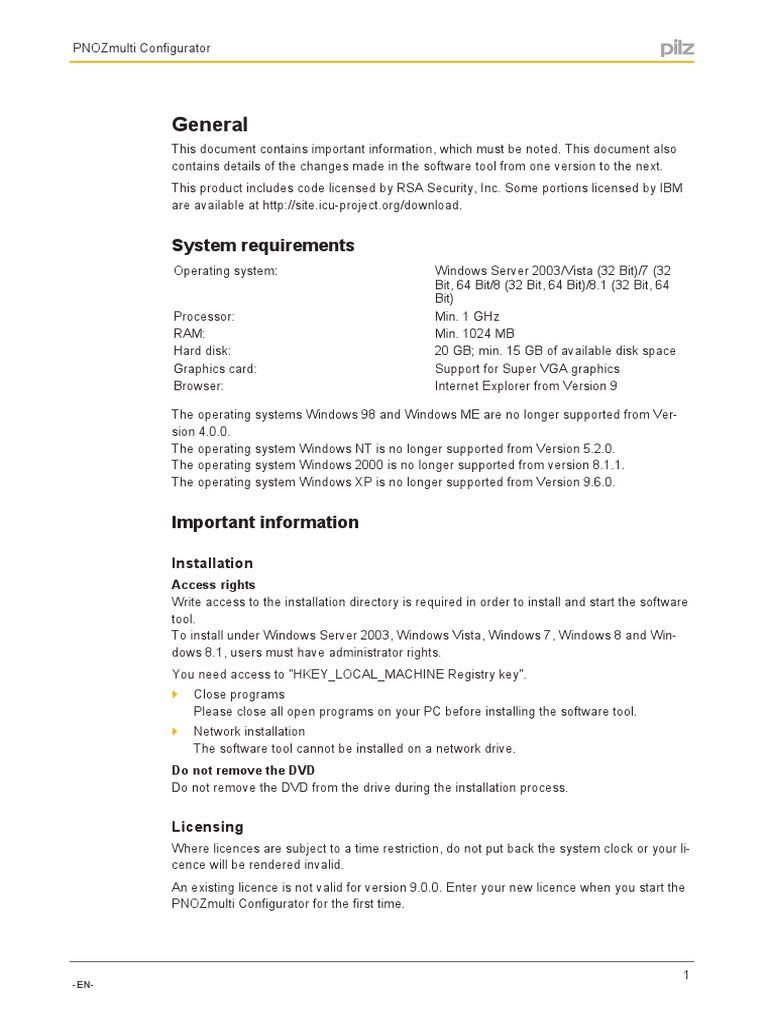 Readme en PDF | PDF | Microsoft Excel | Microsoft Windows
