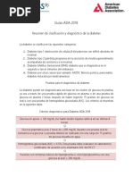 Criterios Diagnósticos de Diabetes Según La ADA 2025 | PDF | Diabetes ...