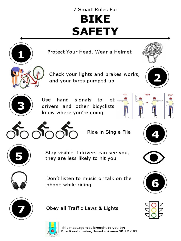 7 Smart Rules For Bike Safety | PDF