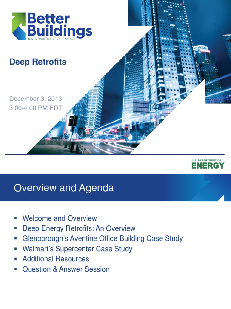 Deep Energy Retrofits | PDF | Efficient Energy Use | Leadership In ...