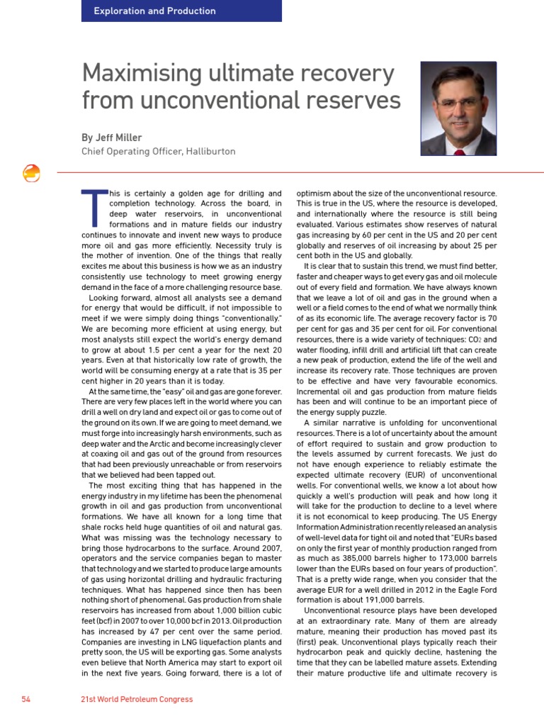 Maximising Oil Recovery PDF | PDF | Petroleum | Oil Well