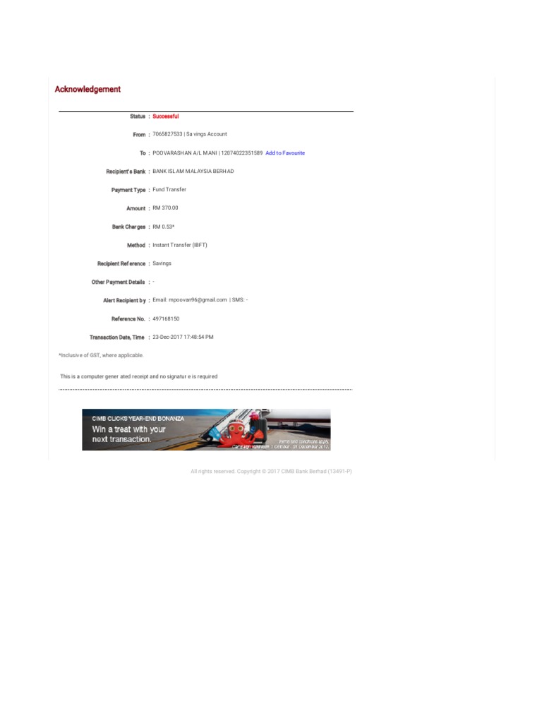 Welcome To CIMB Clicks Malaysia PDF | PDF