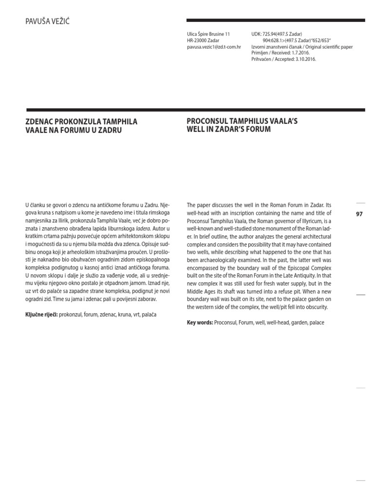 Vezic | PDF