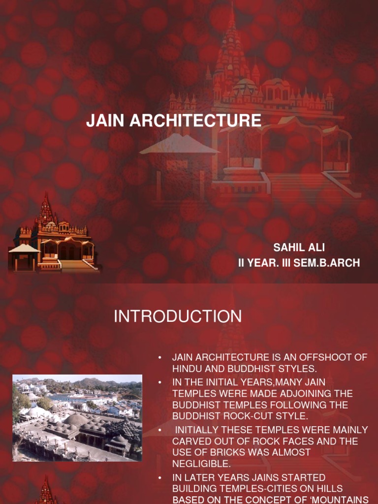 Jain Architecture | PDF | Architectural Design | Architecture