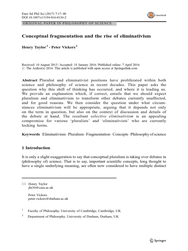 Taylor y Vickers (2017) | PDF | Concept | Definition