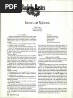 Gear Teeth True Involute Form | PDF | Gear | Kinematics