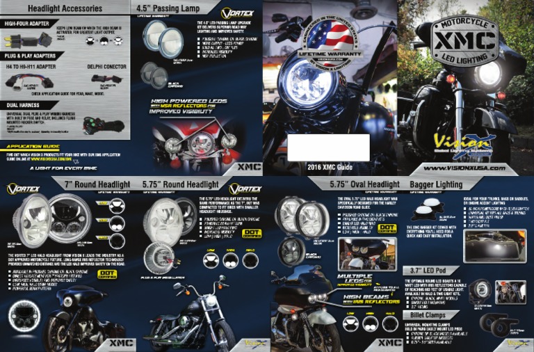 2016 Xmc-Motorcycle Booklet | PDF