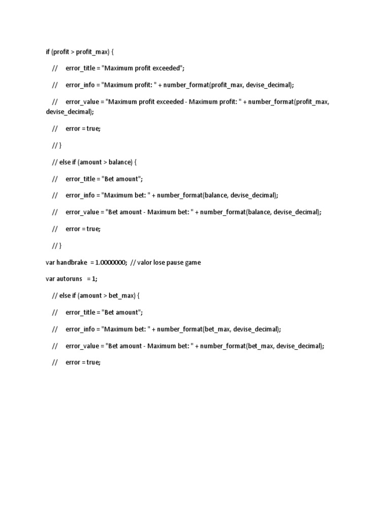 Bitsler Script | PDF | Gambling | Business