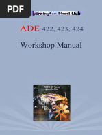 Mercedes ADE 366 Specs, Bolt Torques and Manuals | PDF | Rotating ...