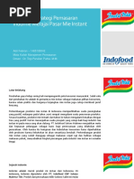Strategi STP Indomie oleh PT Indofood | PDF | Pengelolaan Keuangan & Uang