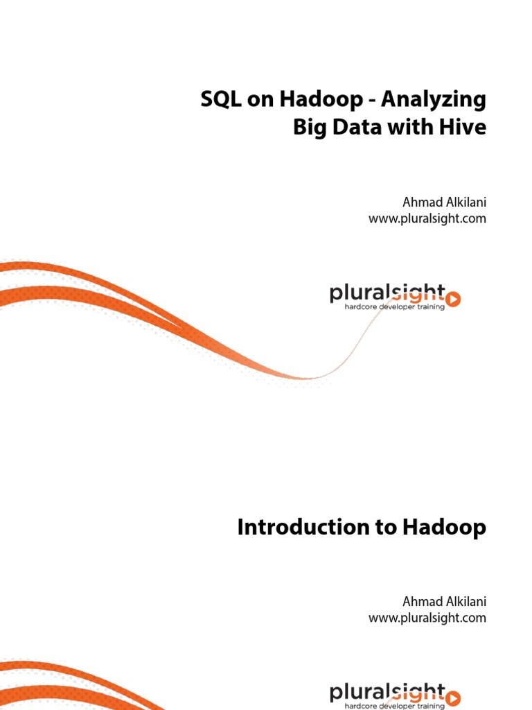 1 Sql Hadoop Analyzing Big Data Hive M1 Intro Hadoop Slides Pdf Apache Hadoop Map Reduce 