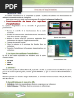 Tronc Commun Module 1: Fiche Pédagogique & Cours | PDF | Informatique | Application