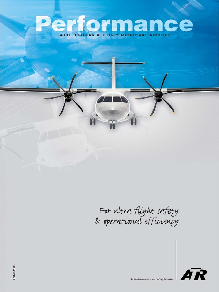 ATR Aircraft Performance 2 | PDF | Takeoff | Airspeed