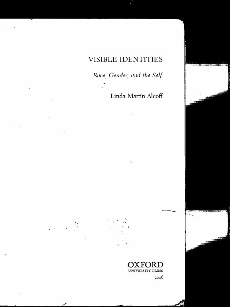Visible Identities: Race, Gender, and The Self | PDF | Identity (Social ...