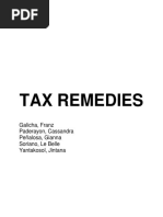LEGAL REMEDIES TAX REVIEW Final | PDF | Internal Revenue Service | Taxpayer