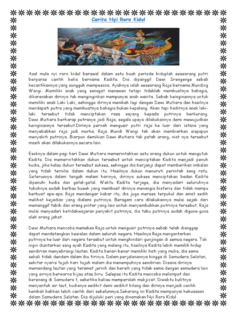 Cerita Nyi Roro Kidul | PDF