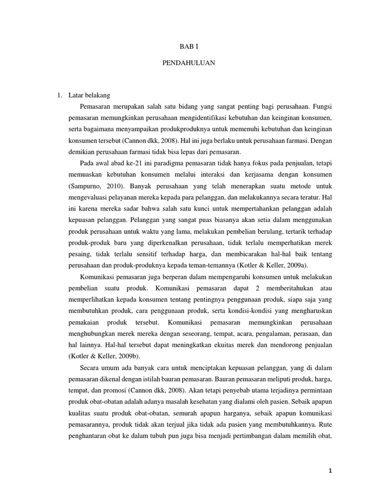 Pemasaran Obat OTC Dan Ethical | PDF