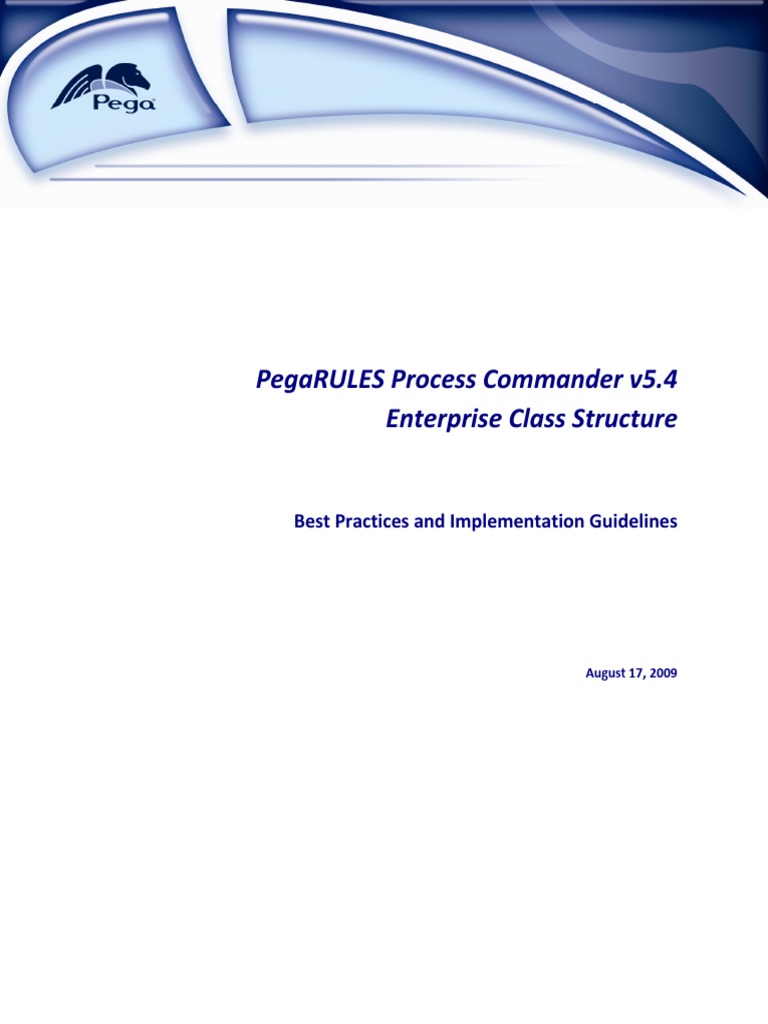 PRPC 5 4 Enterprise Class Structure 0 | PDF | Inheritance (Object ...