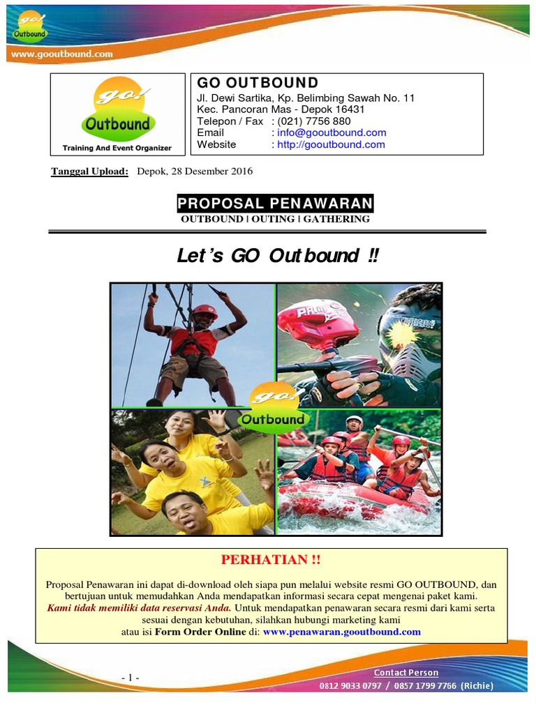 GO-Outbound Proposal PDF | PDF