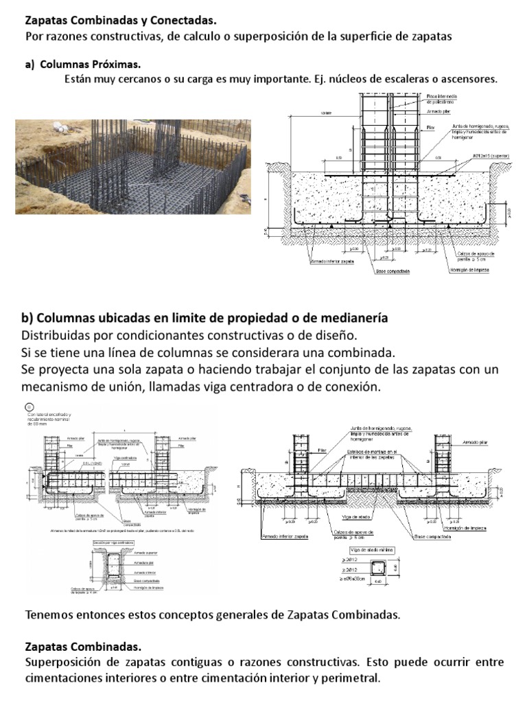 Zapatas Excentricas y Combinadas 15-09-2014 | PDF | Fundación ...