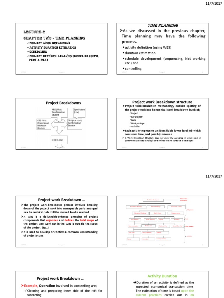 Ch.2 Lectur 1&2 4in1 | PDF | Scheduling (Production Processes) | Science