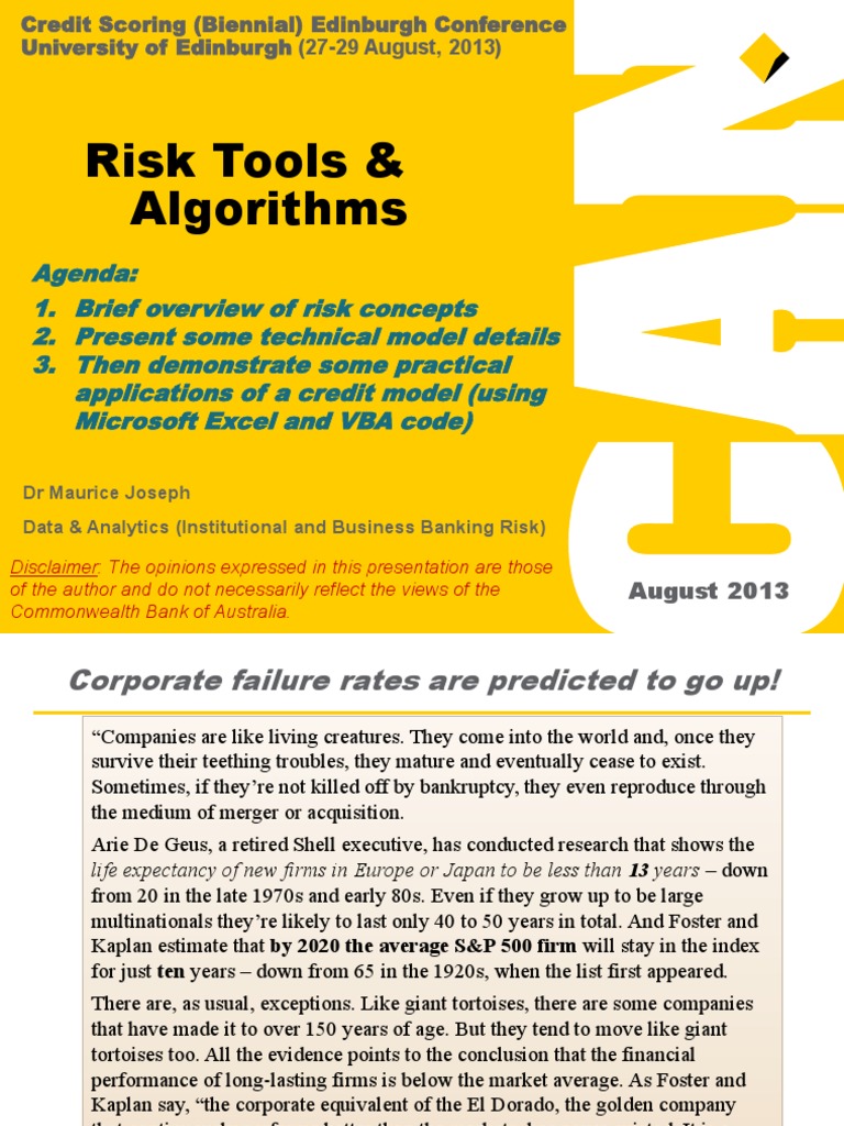 Estimation of Probability of Defaults (PD) For Low Default Portfolios ...