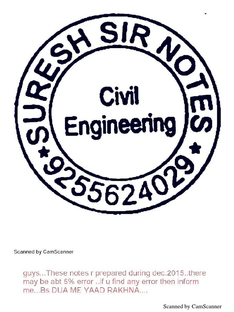 IRRIGATION Notes (Civil Ki Goli) - 1 | PDF