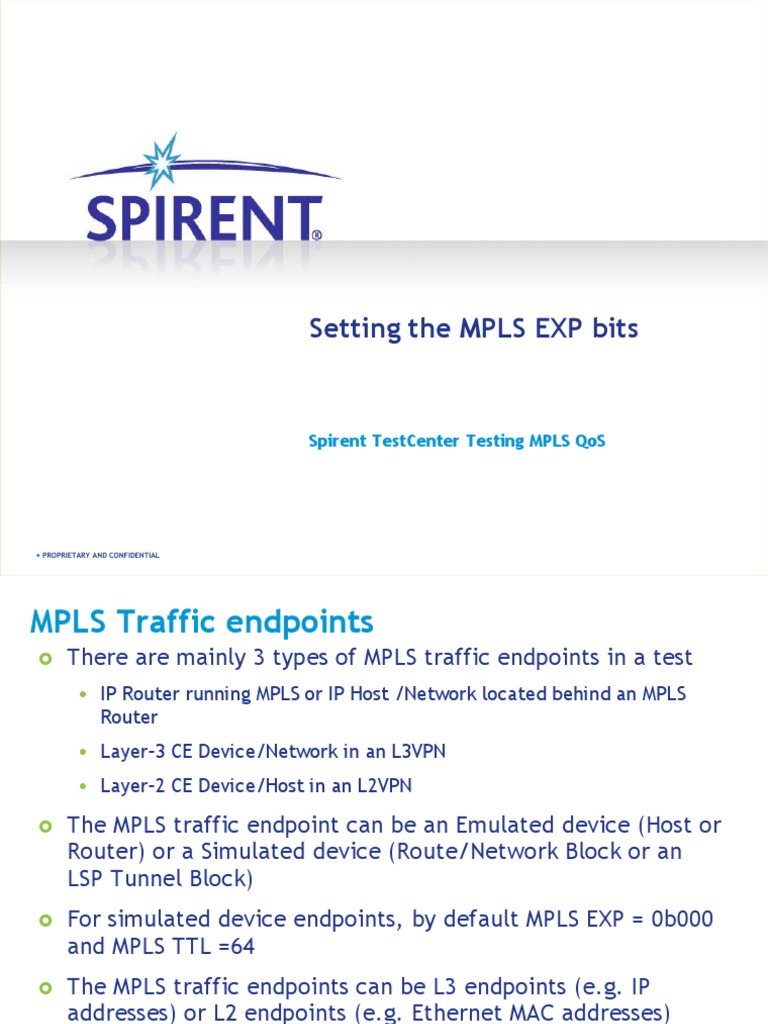 Setting Mpls Exp | Download Free PDF | Multiprotocol Label Switching ...