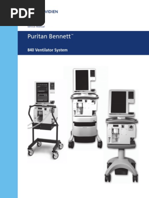 Puritan Bennett 840 Ventilator User Manual - everize