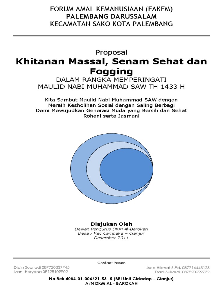 Proposal Sunat Massal | PDF