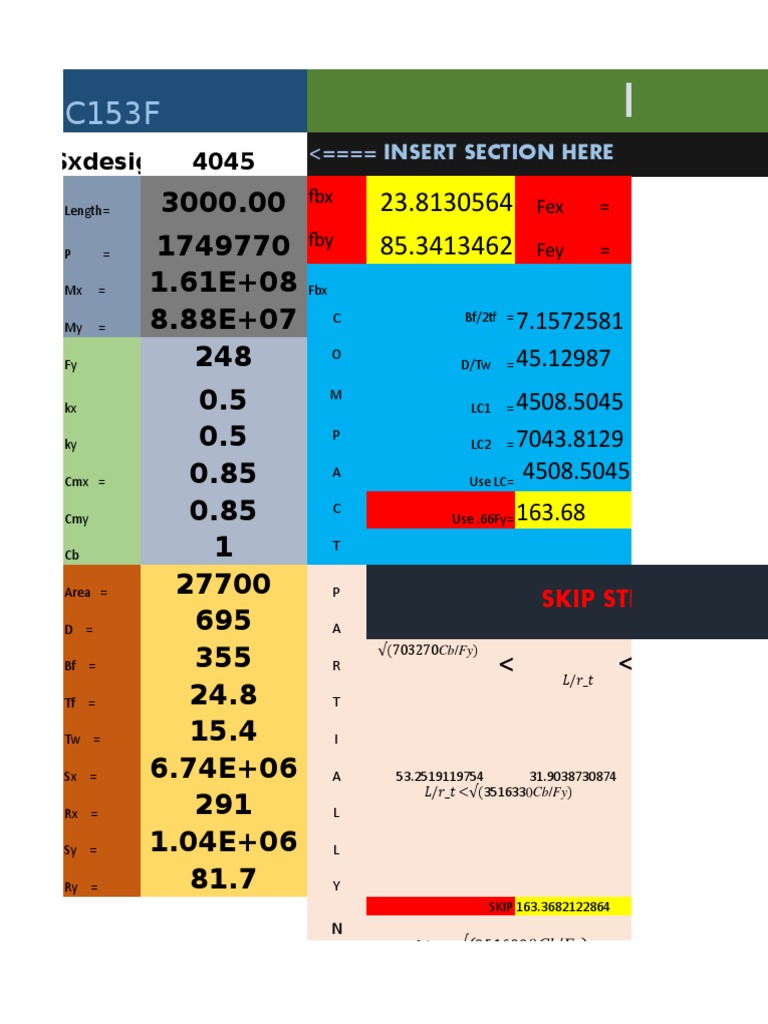 Design of Columns NSCP 2001 | PDF