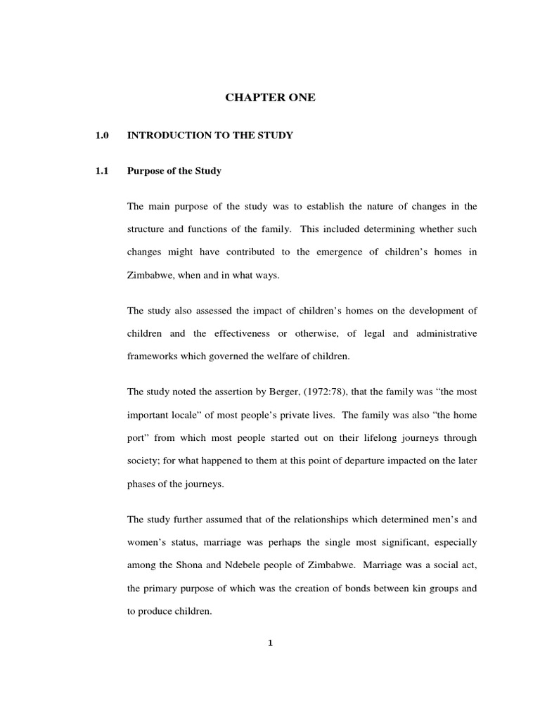 The Changing Social Structure and Functions of The Family | PDF ...