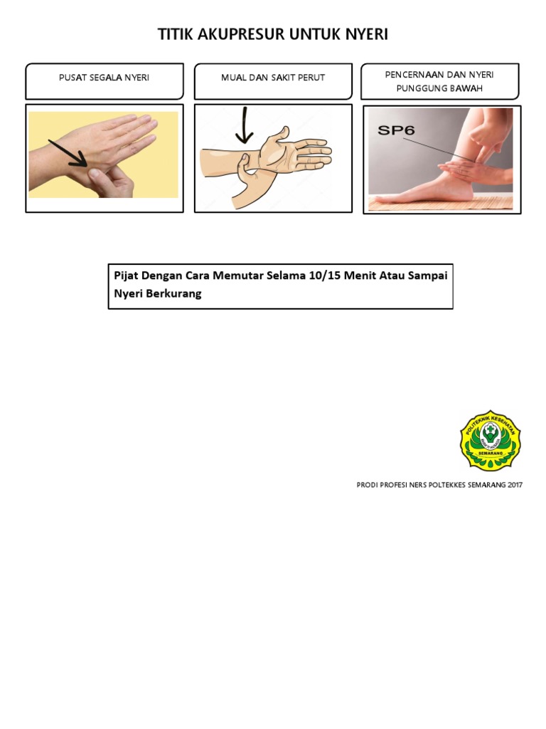 Titik Akupresur Untuk Nyeri Pdf