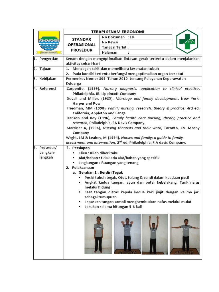 SOP Senam Ergonomi | PDF