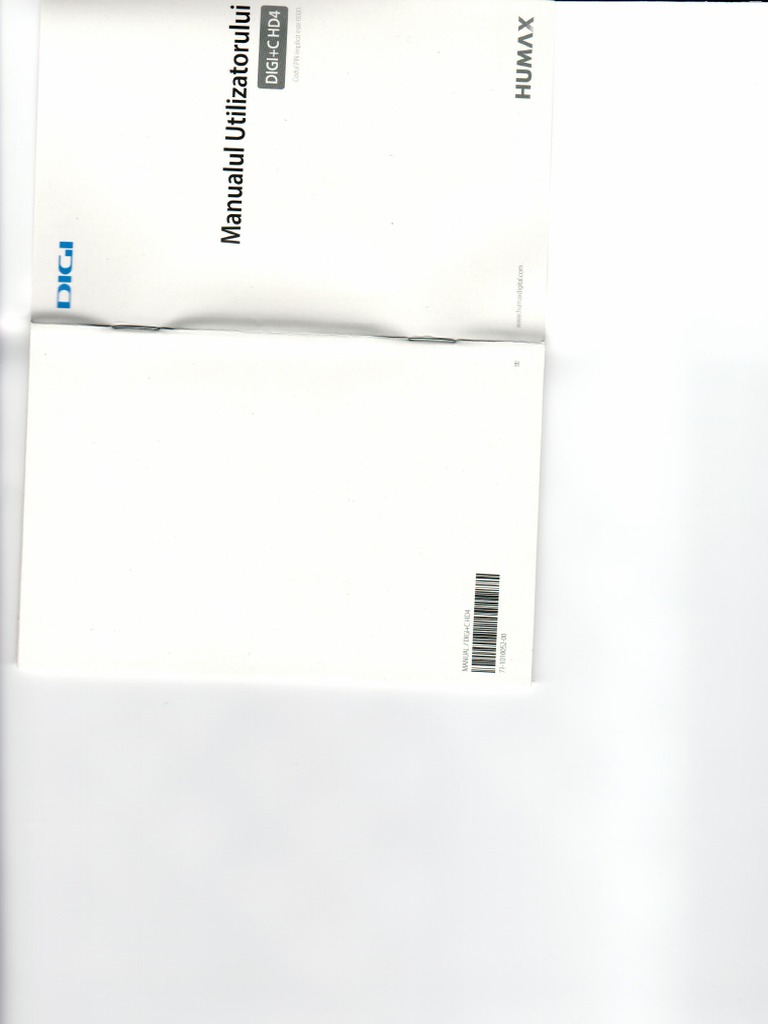 Humax Digi+c hd4 | PDF