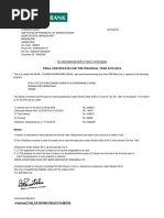 Declaration For 80EEA | PDF