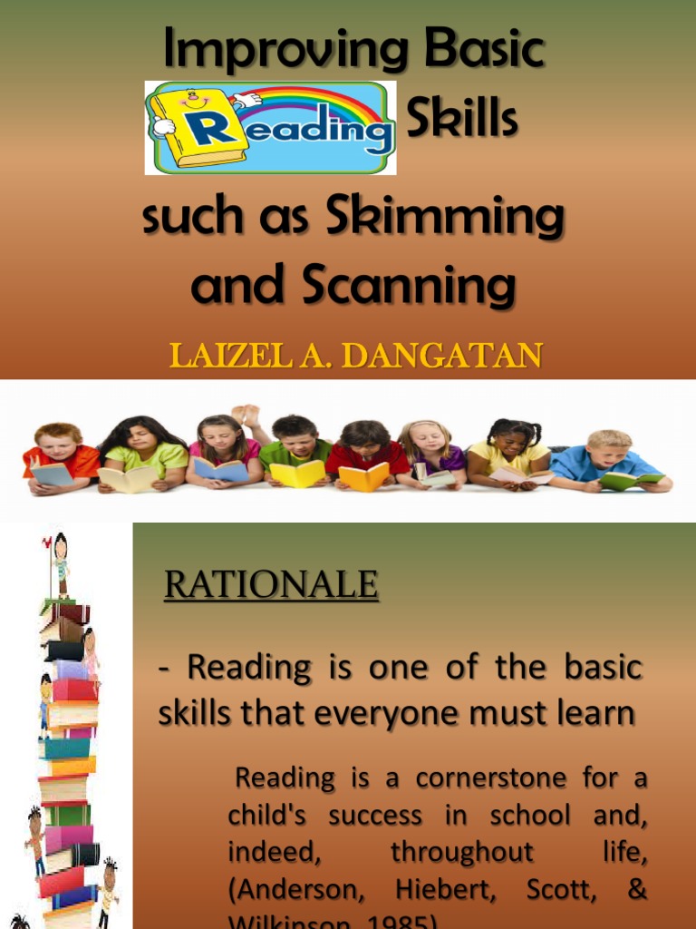 Improving Basic Reading Skills | PDF