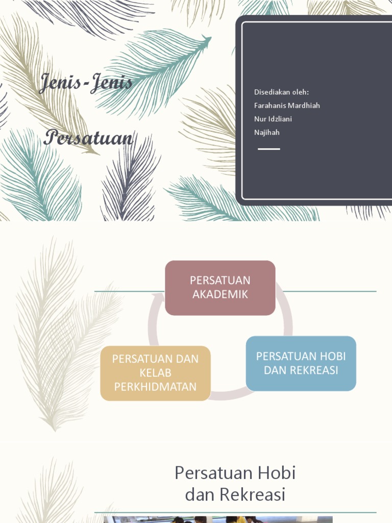 Jenis Persatuan | PDF