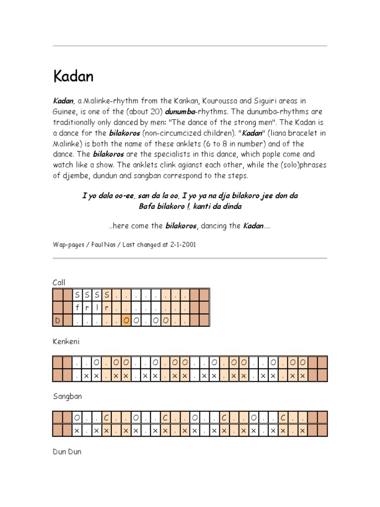 Kadan | PDF | Performing Arts