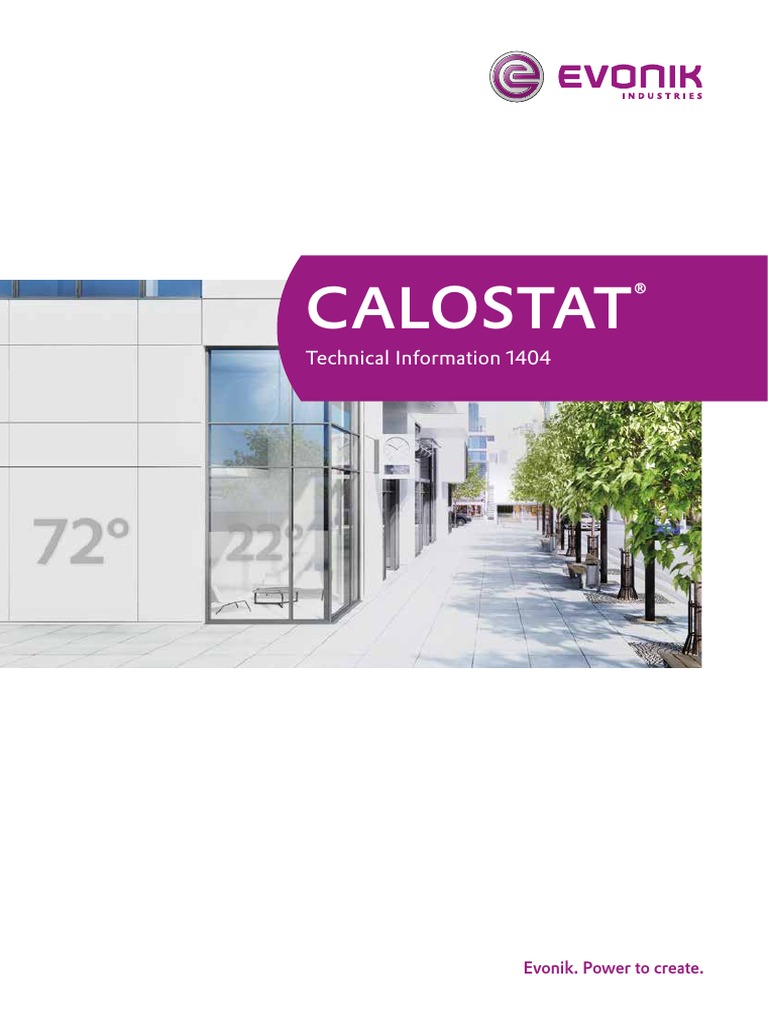 Technical Information TI 1404 - CALOSTAT® | PDF | Thermal Conductivity ...