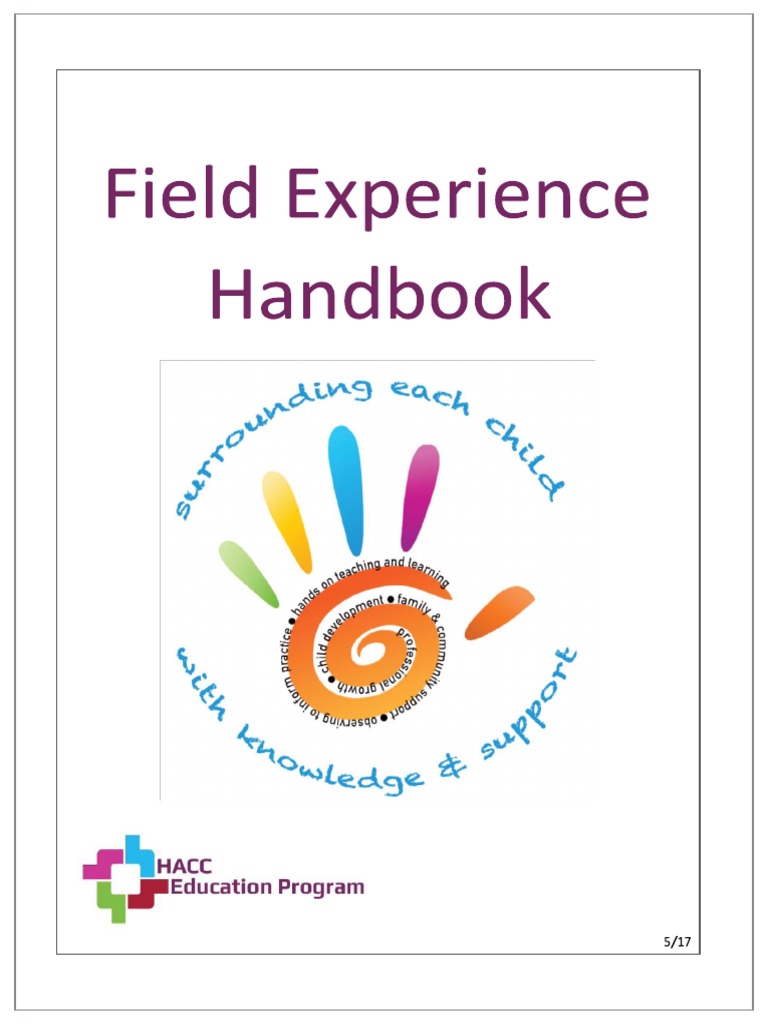 Field Experience Handbook Guide | PDF | Inclusion (Education) | Classroom