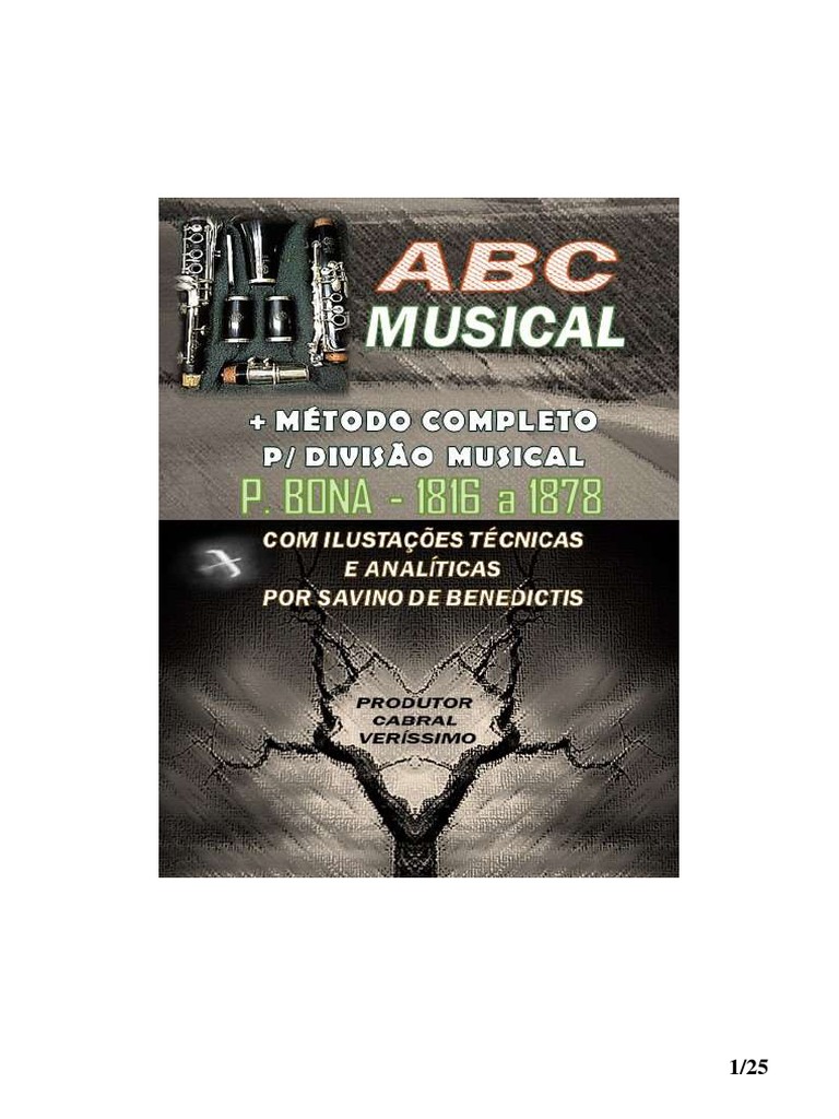 ABC Musical: Método Completo P. Bona | PDF | Clave | Musicologia