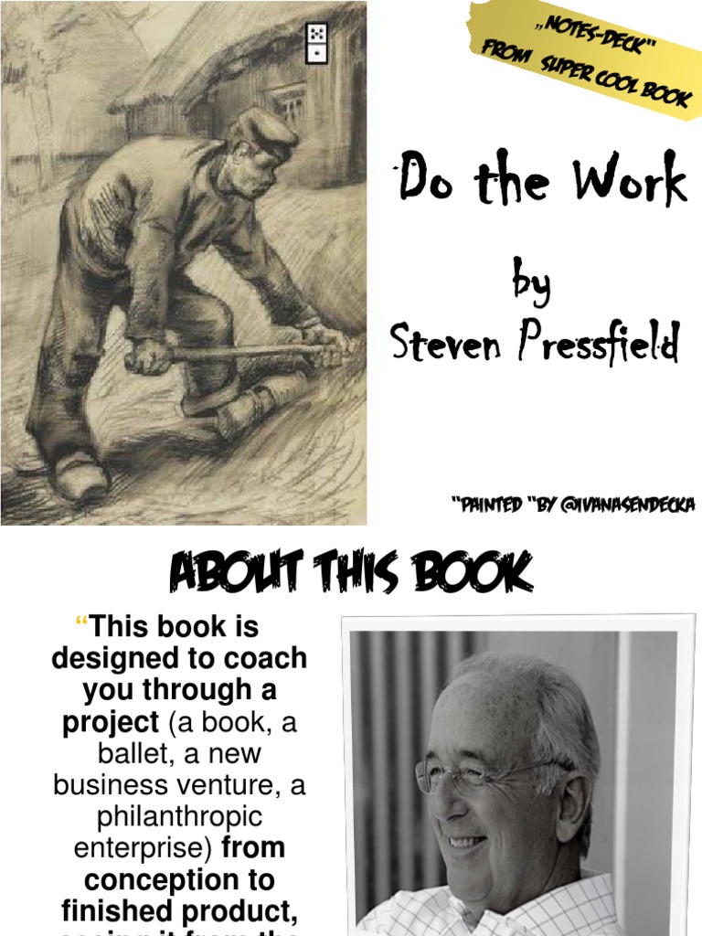 Do The Work: by Steven Pressfield | PDF | Soul | Science