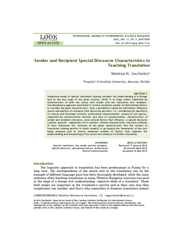 IJESE 428 Article 576a9d3f24921 | PDF | Translations | Discourse