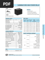 LU-5-R Relay Pinout and Specs | PDF | Alternating Current | Relay
