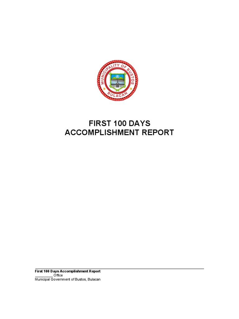 First 100 Days Report | PDF | Business